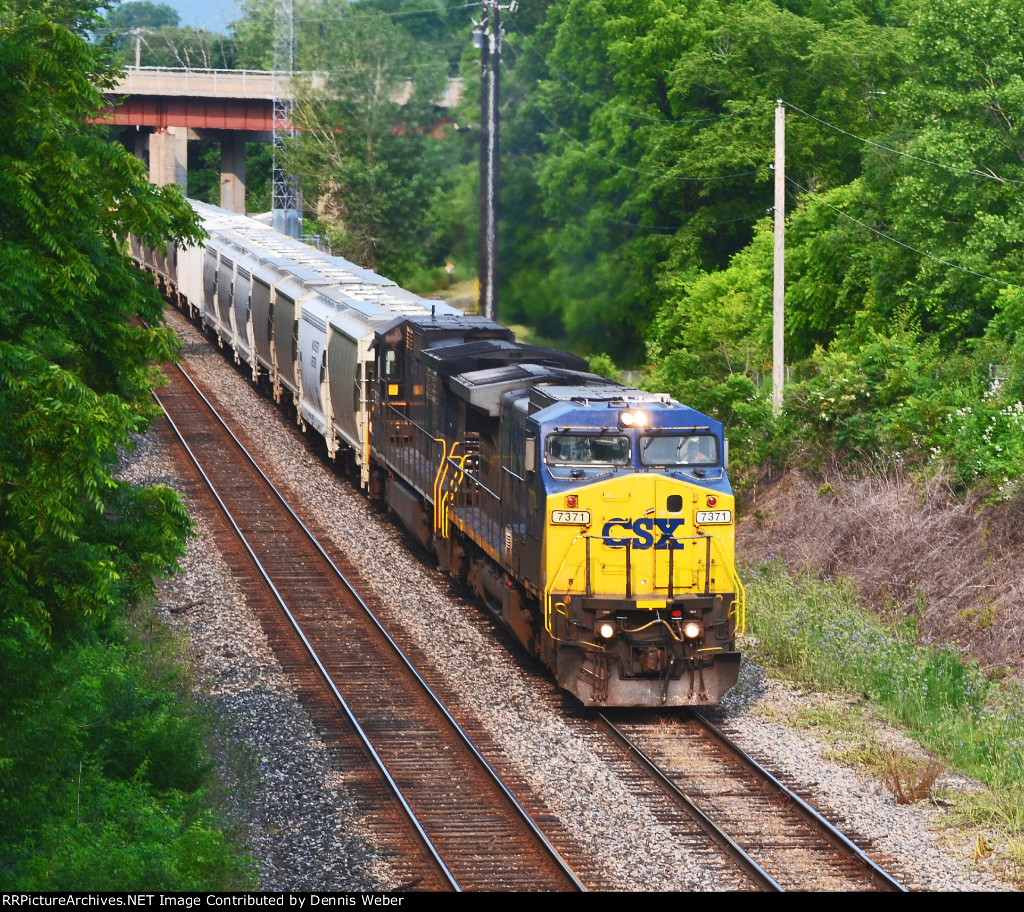 CSX 7371, CP's Tonah Sub.
